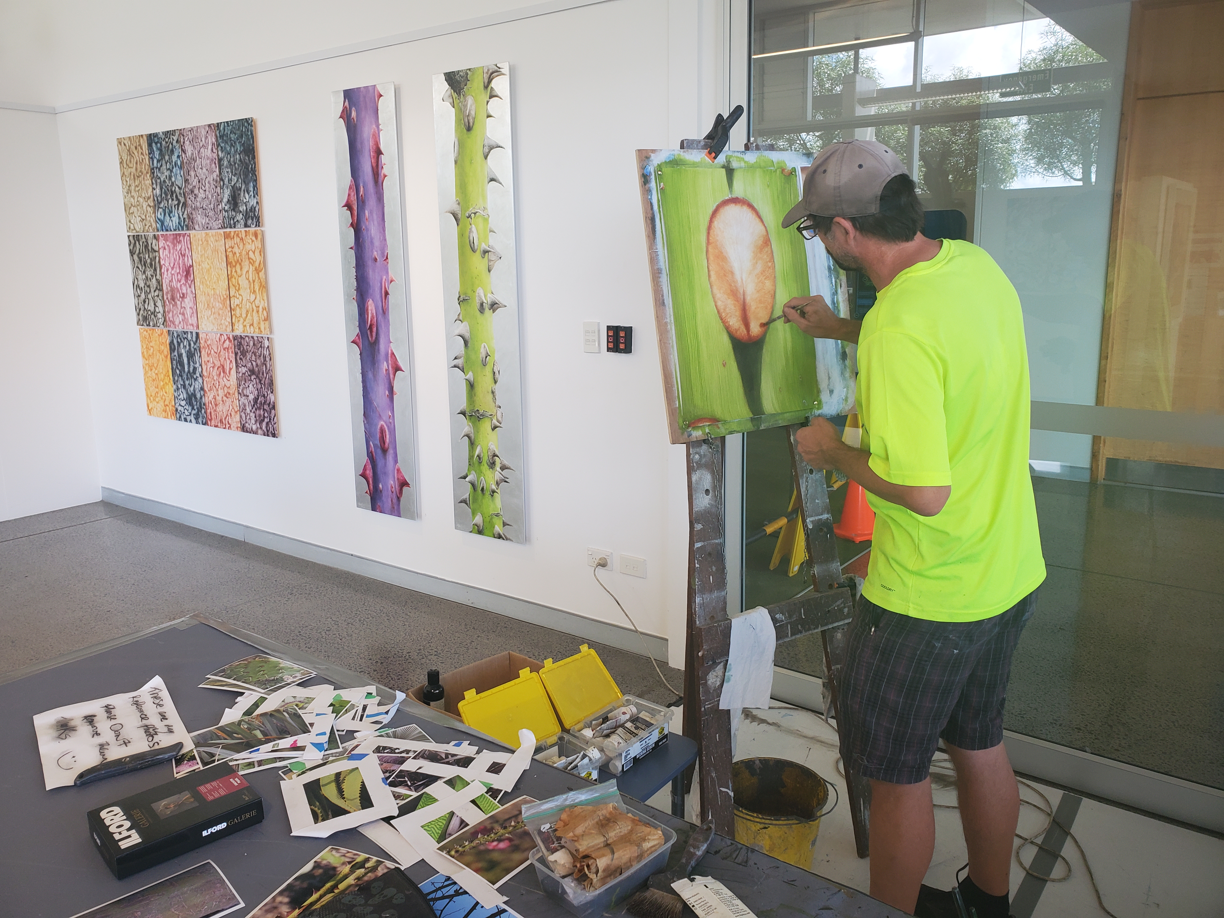 Talk by artist-in-residence Neal Palmer | Auckland Botanic Gardens